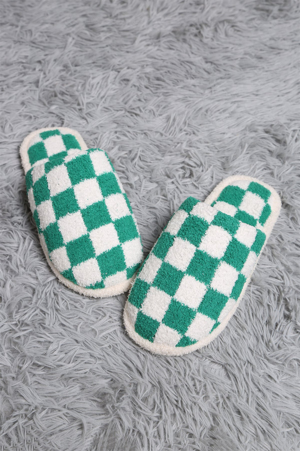 Checkered Pattern Luxury Soft Slippers – COMFYLUXE